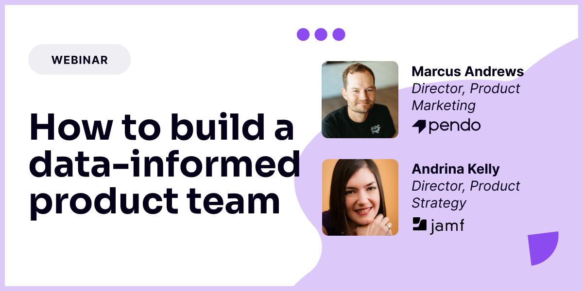 Register | How to build a data-informed product team